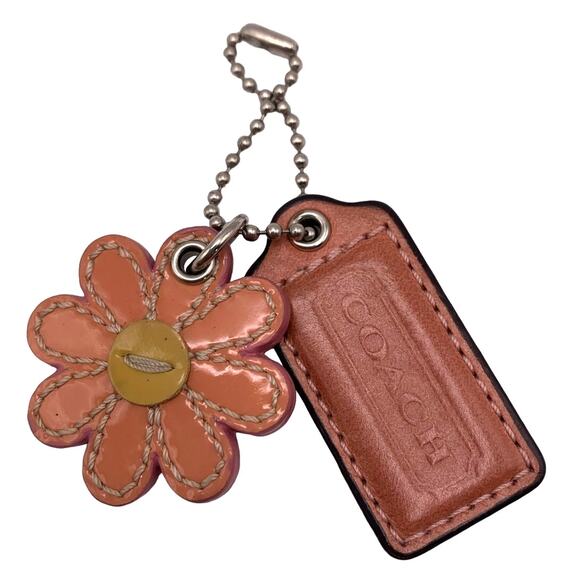 Coach | Bags | Coach Flower Replacement Hang Tag Bag Charm | Poshmark